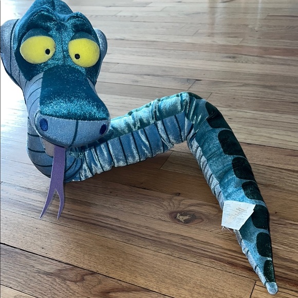 Disney | Toys | Vintage Disney Store Jungle Book Kaa The Snake Plush ...